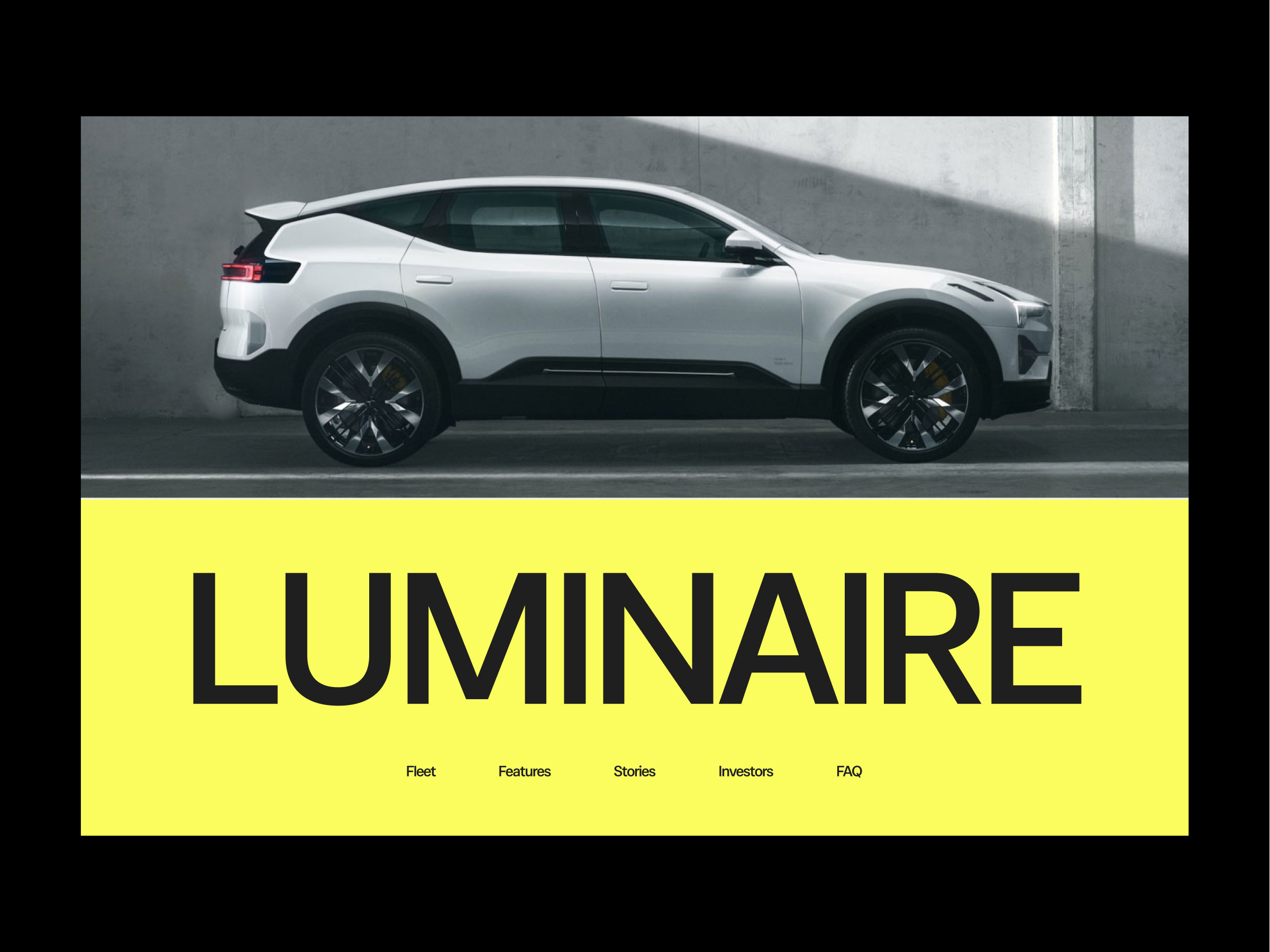 EV Website Landing Page Concept by Filip Felbar on Dribbble