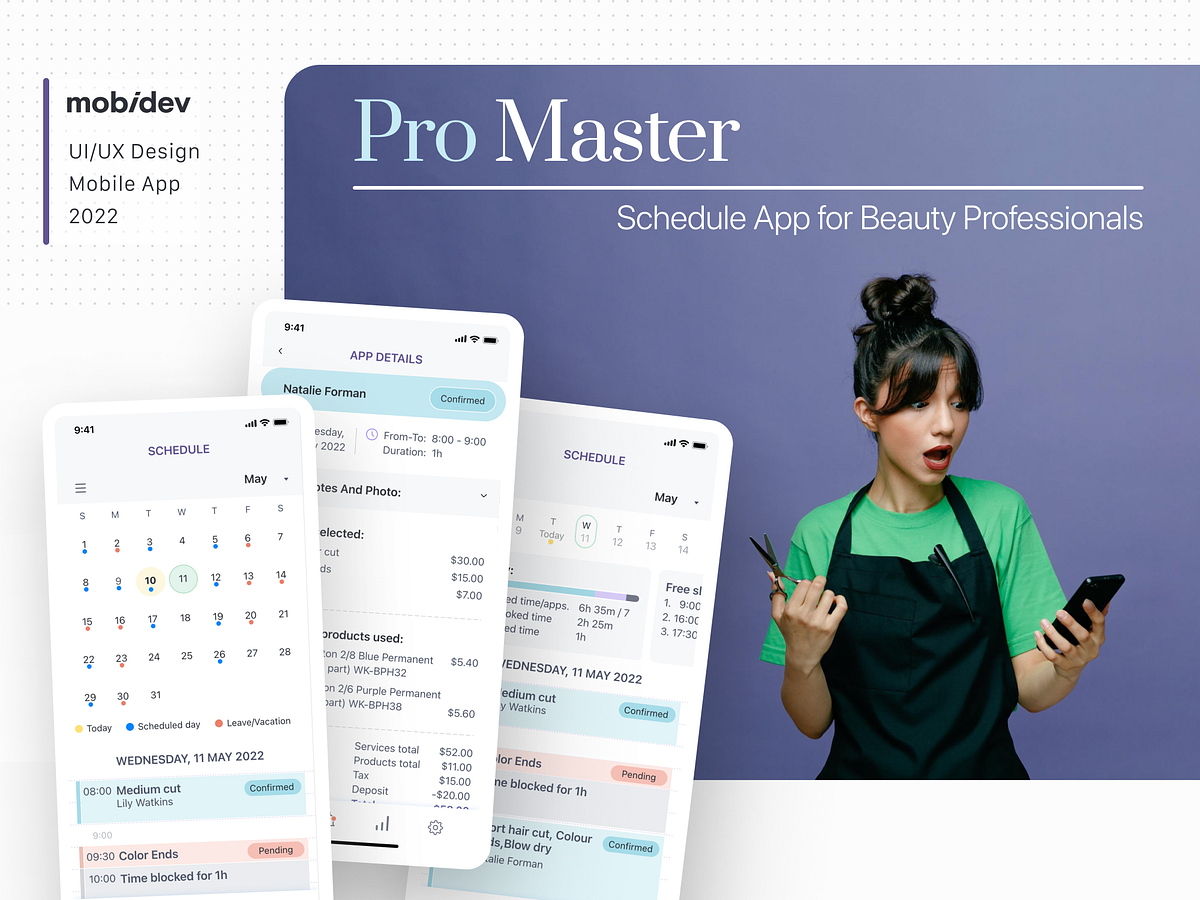 ProMaster App by MobiDev on Dribbble