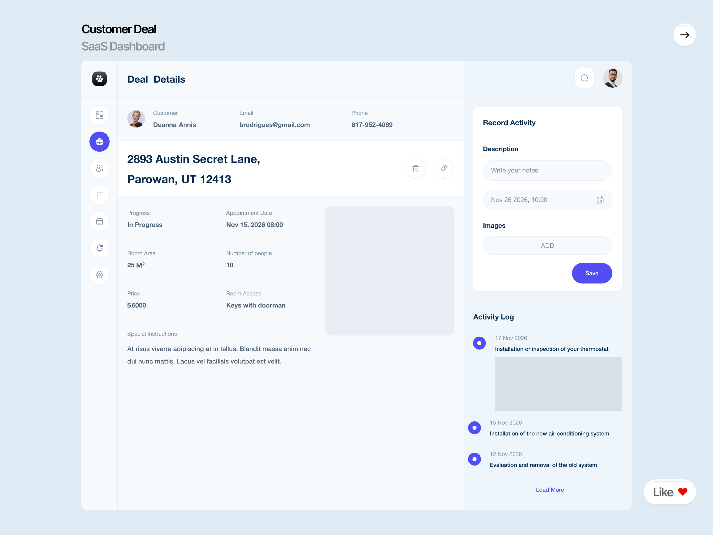Real Estate CRM Framer Website & Appointment SaaS Dashboard by Airzon ...