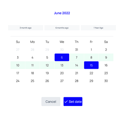 Calendar by kali Designer on Dribbble