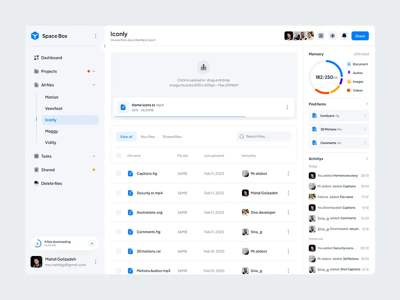 Browse thousands of File Manager images for design inspiration | Dribbble