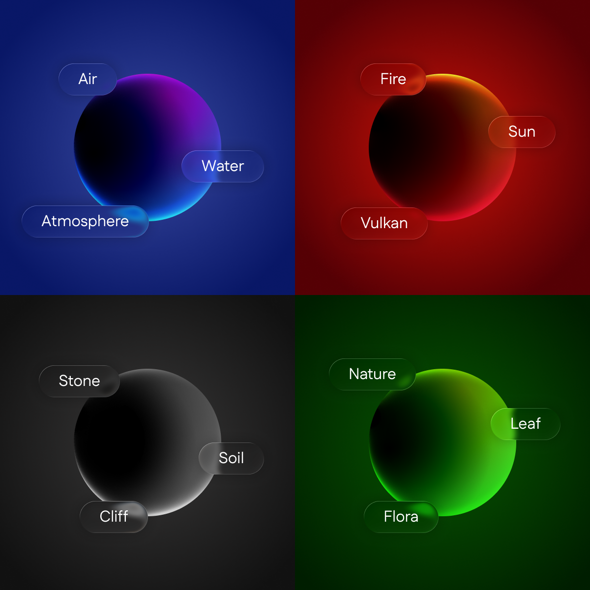 Gradient / Glass Effect by Anastasiia on Dribbble