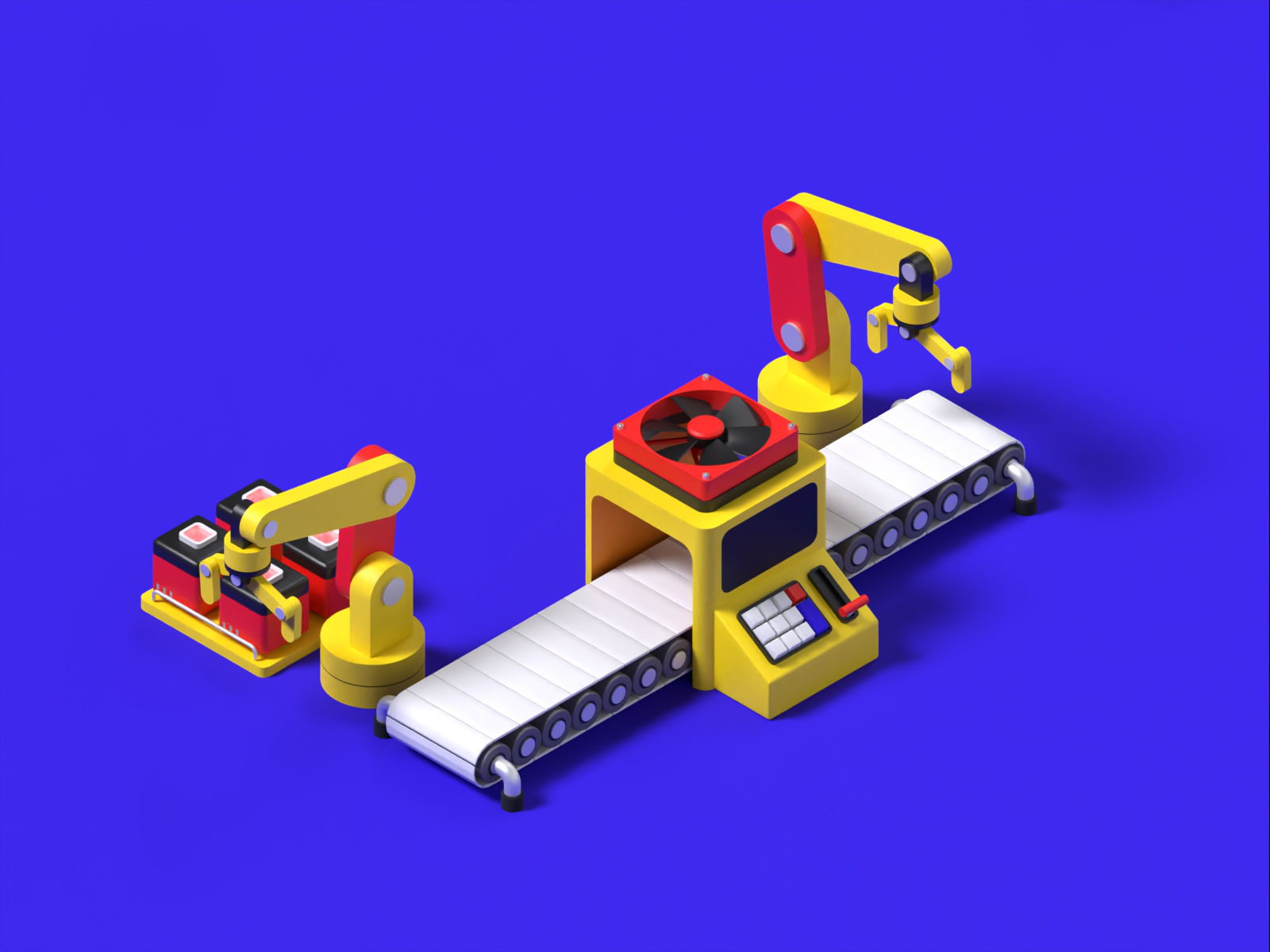 Factory - 3D Motion Graphics by Pixelz on Dribbble