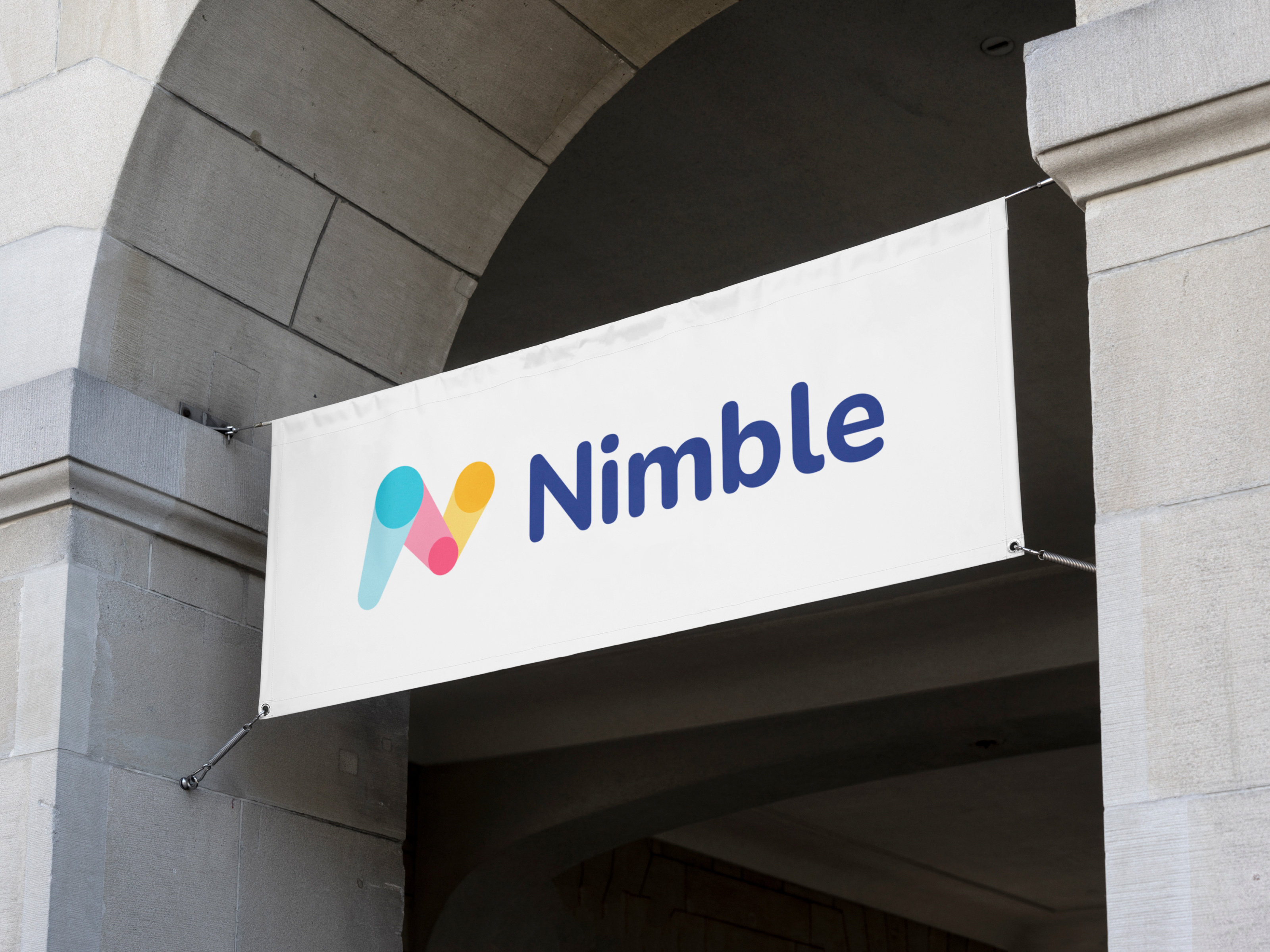 Nimble childcare-Branding, Logo design, Visual identity by Kahaf on ...