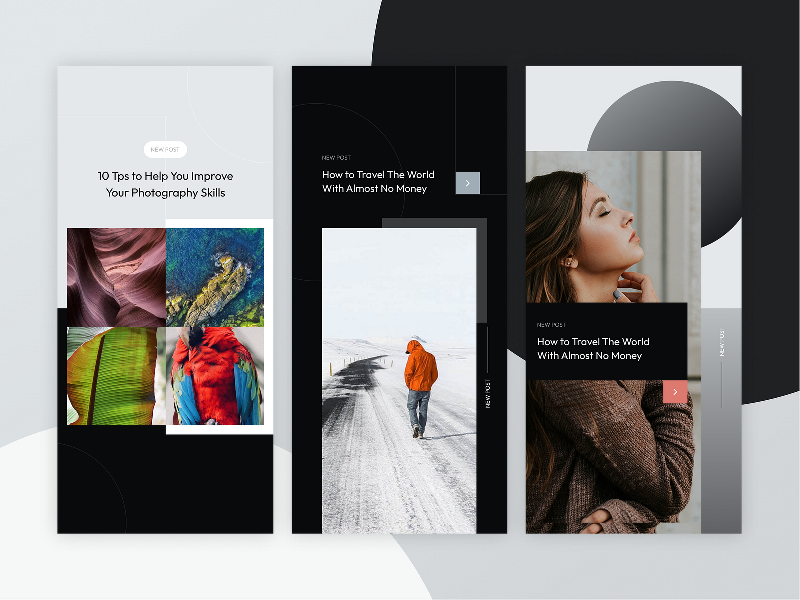 Mobile App Onboarding Screen UI by Oryx Design Studio on Dribbble