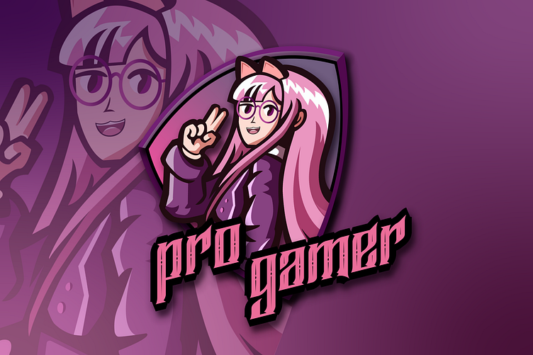 Pro gamer logo by ArtistCharley57 on Dribbble