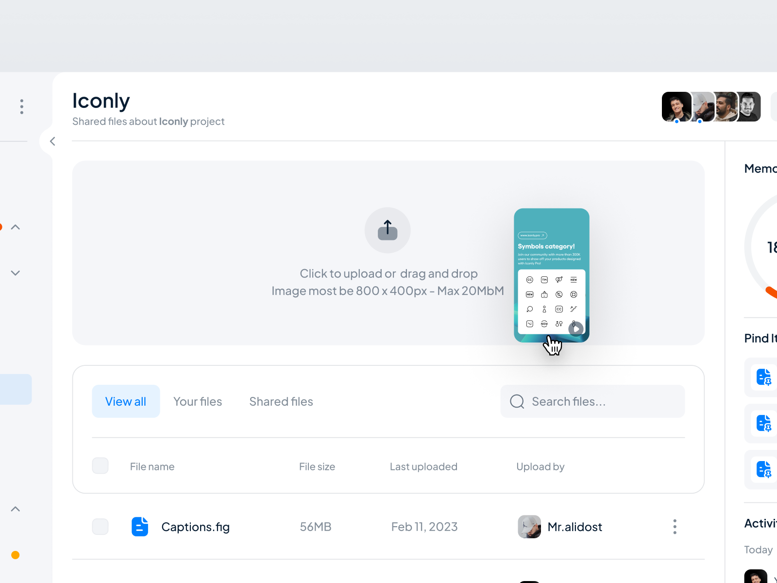 Space Box - File Manager by Mahdi Gholizadeh for Piqo Studio on Dribbble