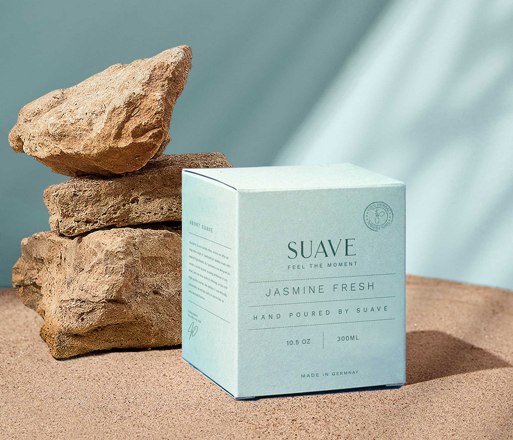 Suave - Candle Shop Branding & Packaging Design by Jahid Hasan on Dribbble