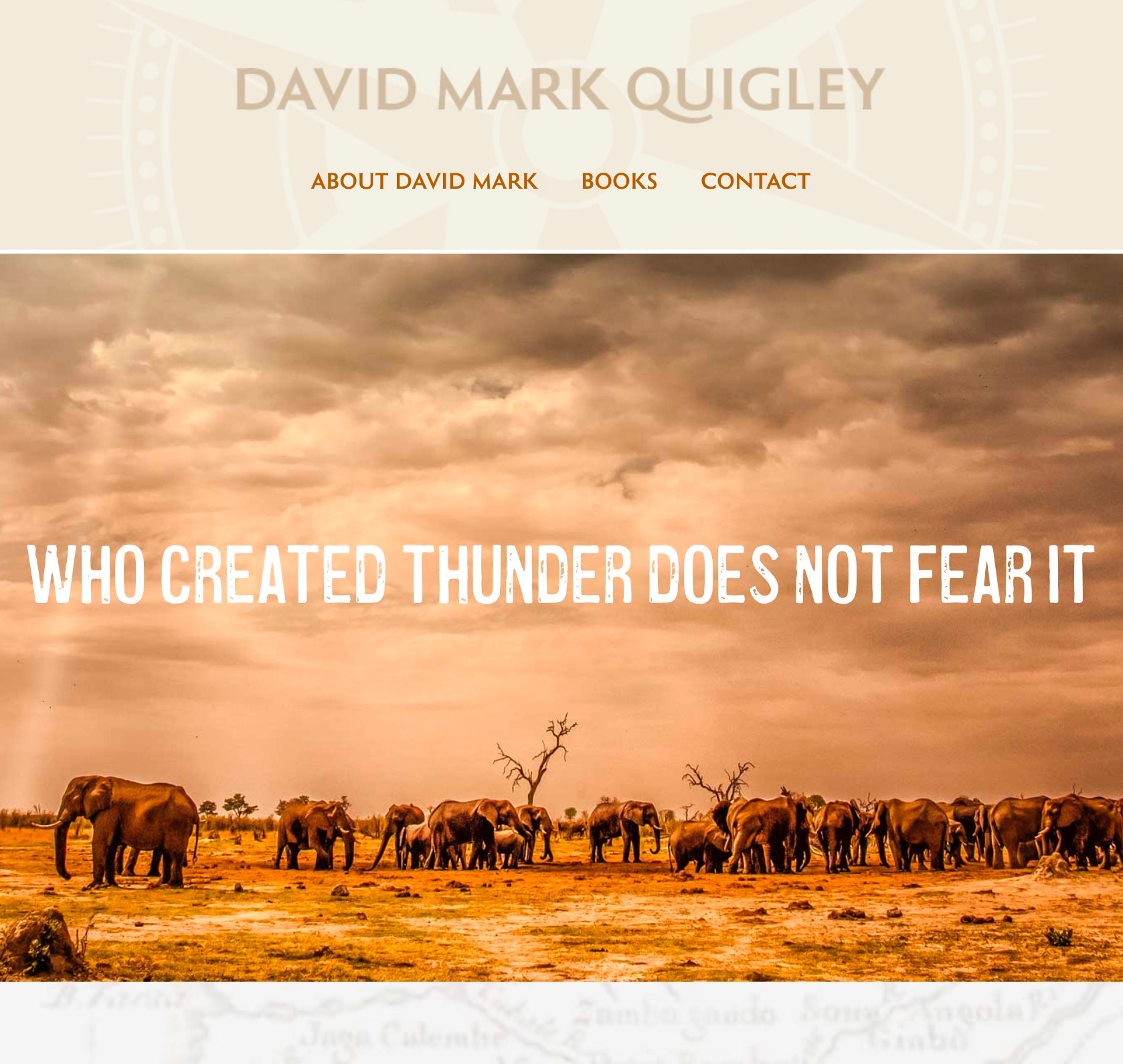 David Mark Quigley - Website Design by Frequency Studio on Dribbble