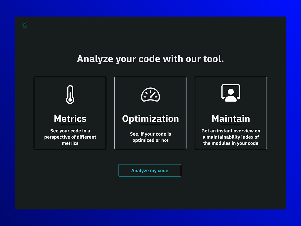 Landing Page Code Analyzer By Avgust Lanhart On Dribbble 