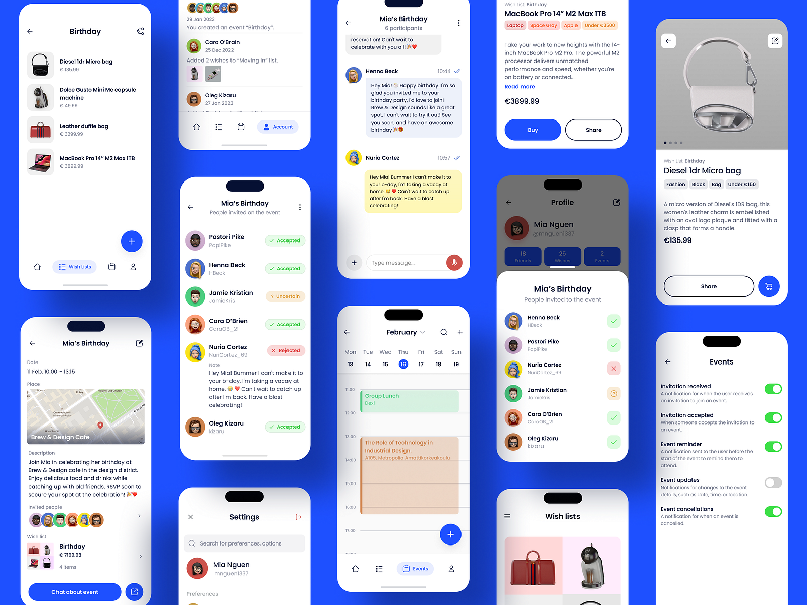 Wish List - Mobile App Concept by Aleksandr Shchilkin on Dribbble