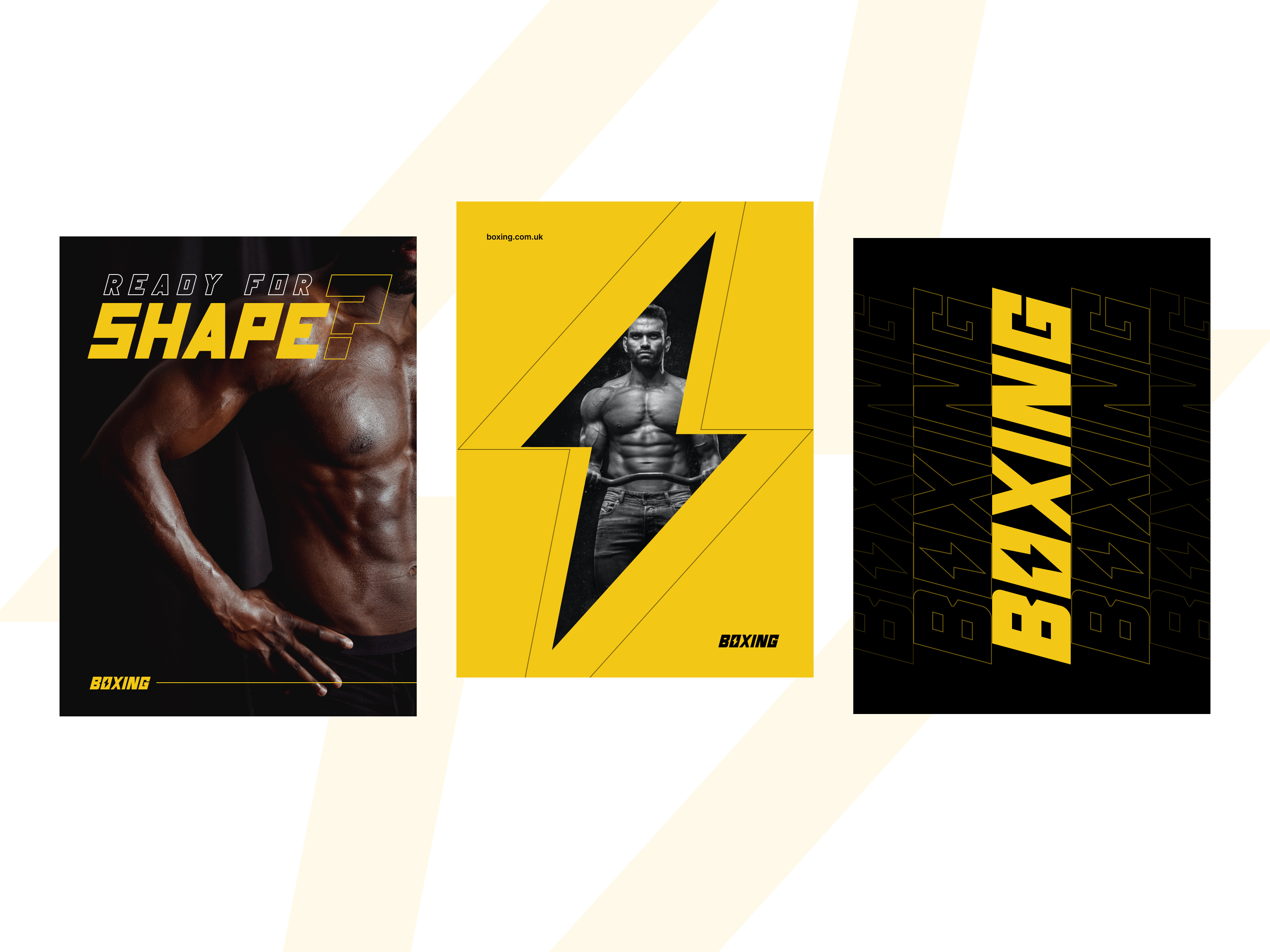 BOXING-Branding, Logo design, Visual identity by Kahaf on Dribbble