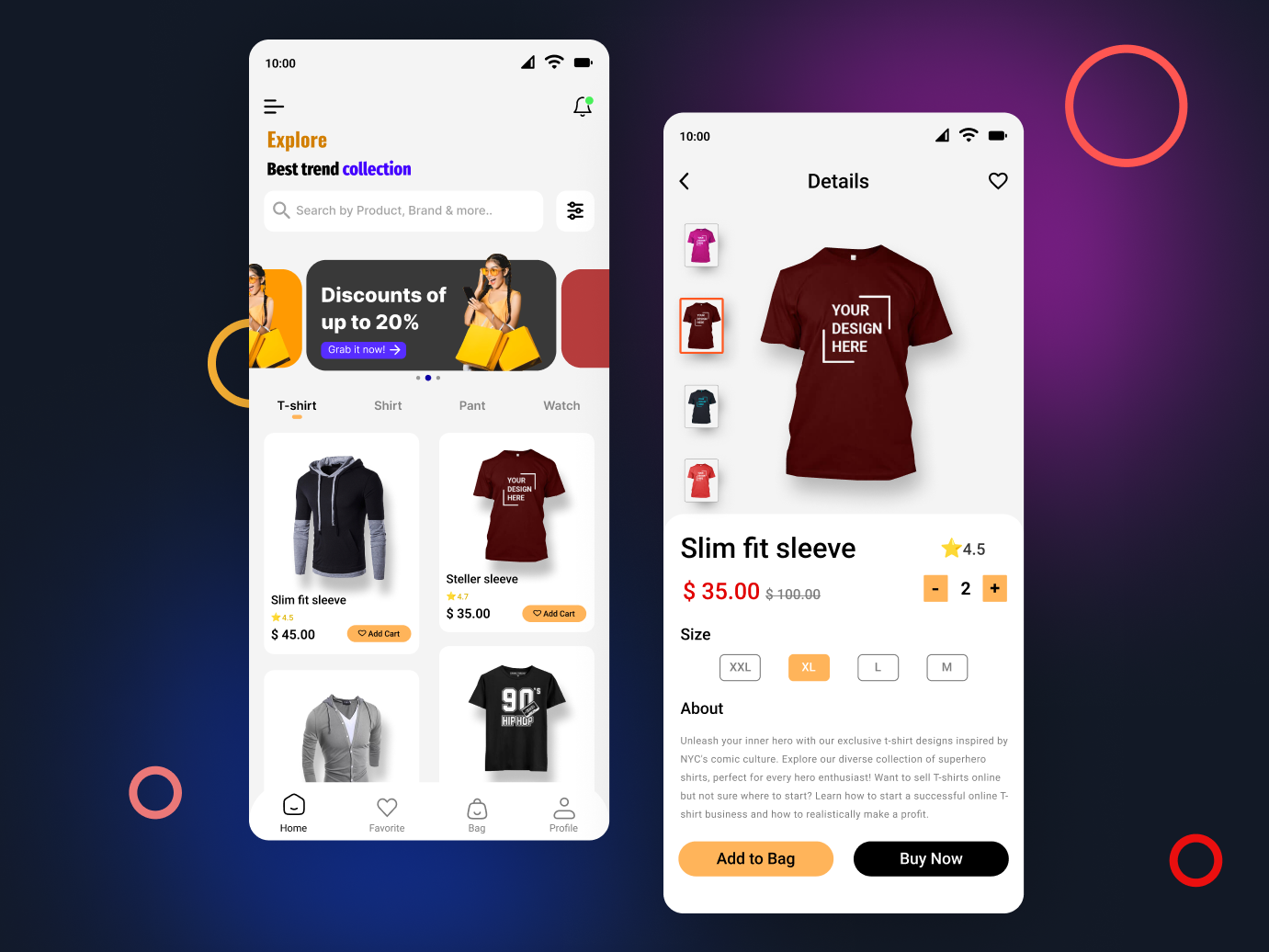 E-Commerce Application by Anantha Sri on Dribbble