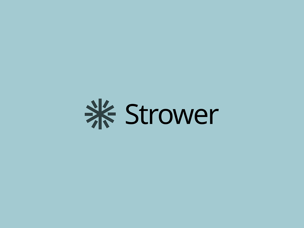 Strower - logo design by Helen Jhones on Dribbble