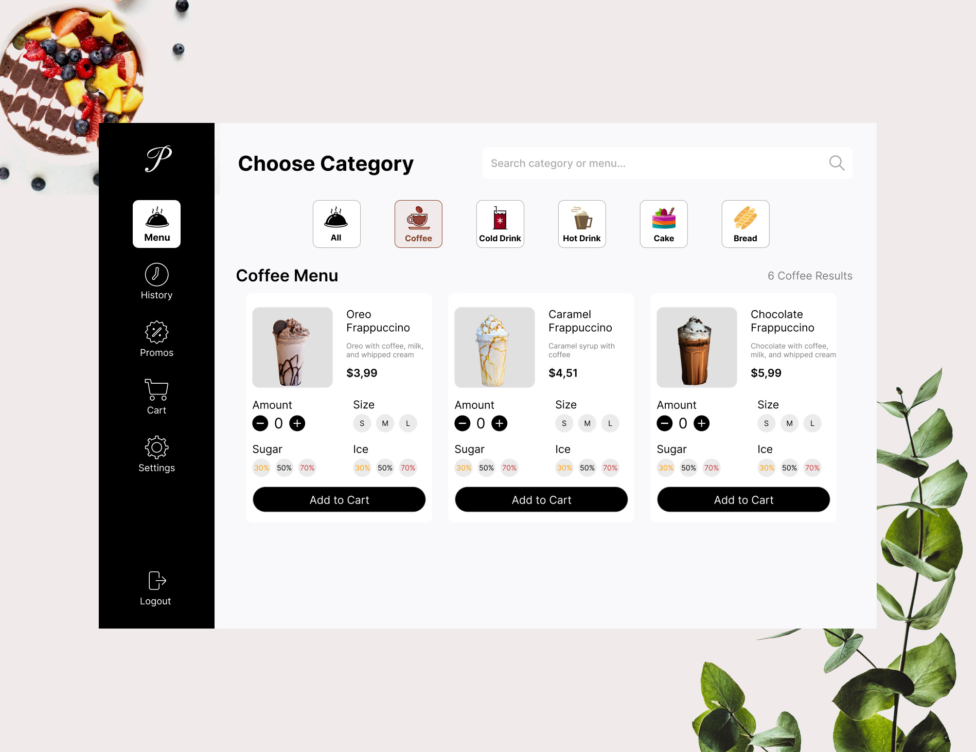 Patisserie Website by Darine Tleiss on Dribbble
