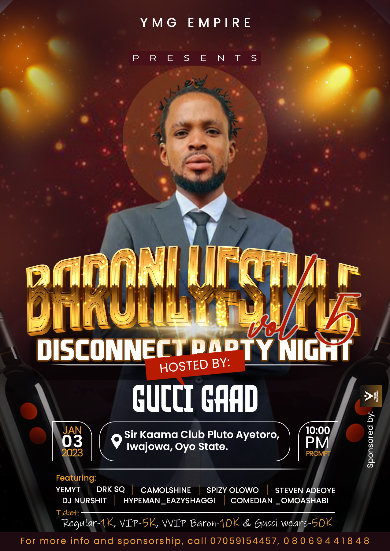 Event Flyer Design by Adedokun Samuel Adewale on Dribbble