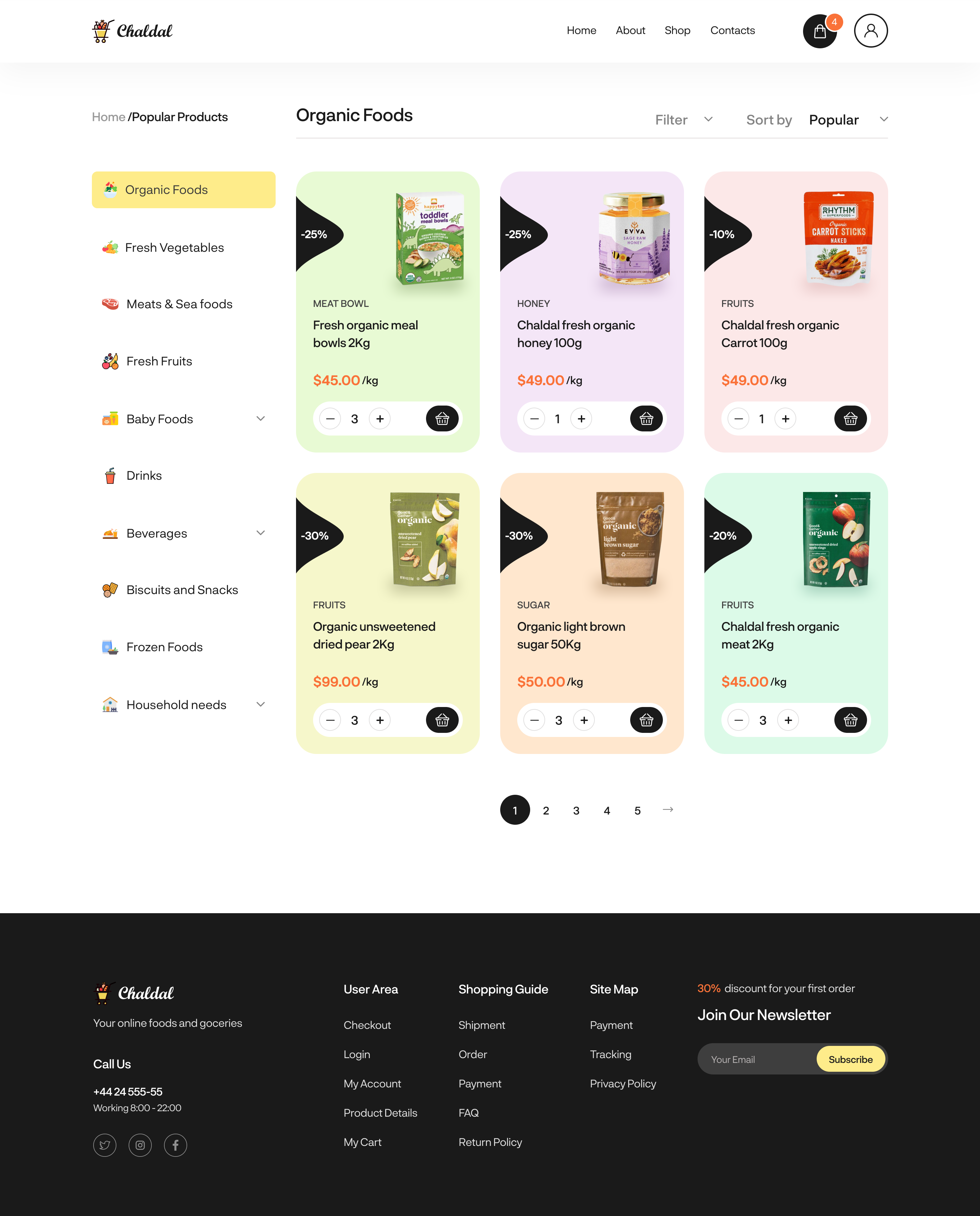 Chaldal App Redesign Concept by Design Monks - UX UI | Web Design | Web & Mobile App | Branding ...