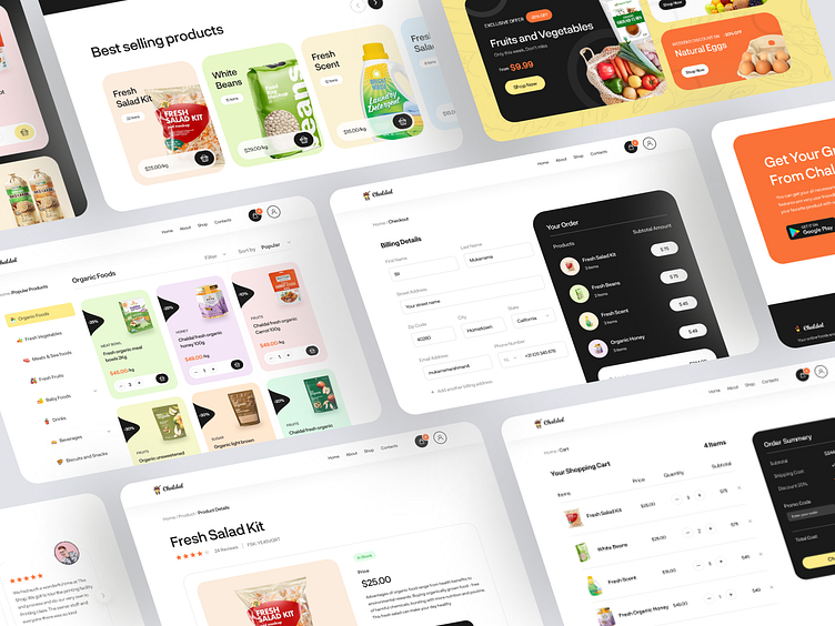 Chaldal App Redesign Concept by Design Monks for Design Monks Inc on ...