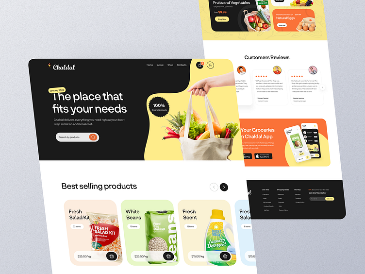Chaldal App Redesign Concept by Design Monks for Design Monks Inc on ...