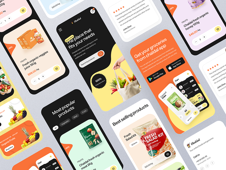 Chaldal App Redesign Concept by Design Monks for Design Monks Inc on ...