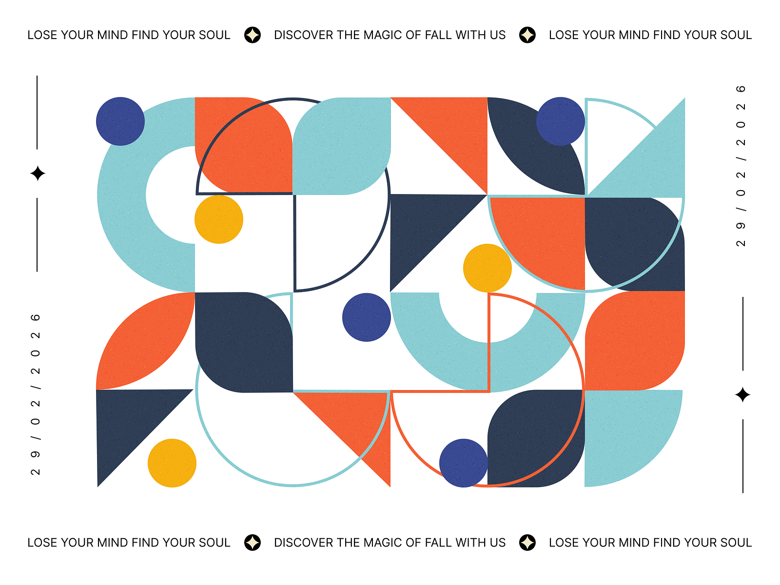 Geometry abstract shape poster by Alina Chernetska on Dribbble