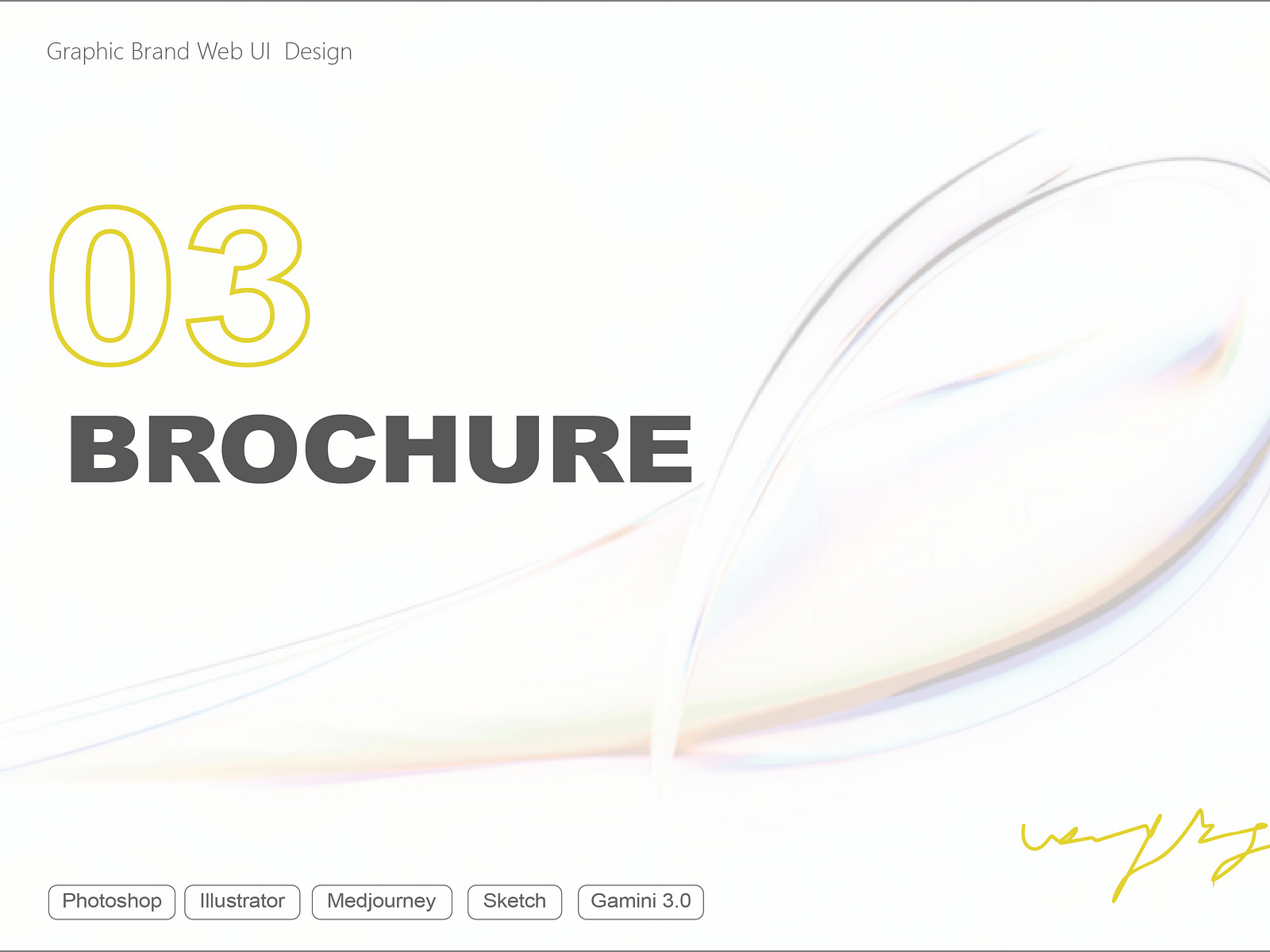 Brochure by Ying Wang on Dribbble