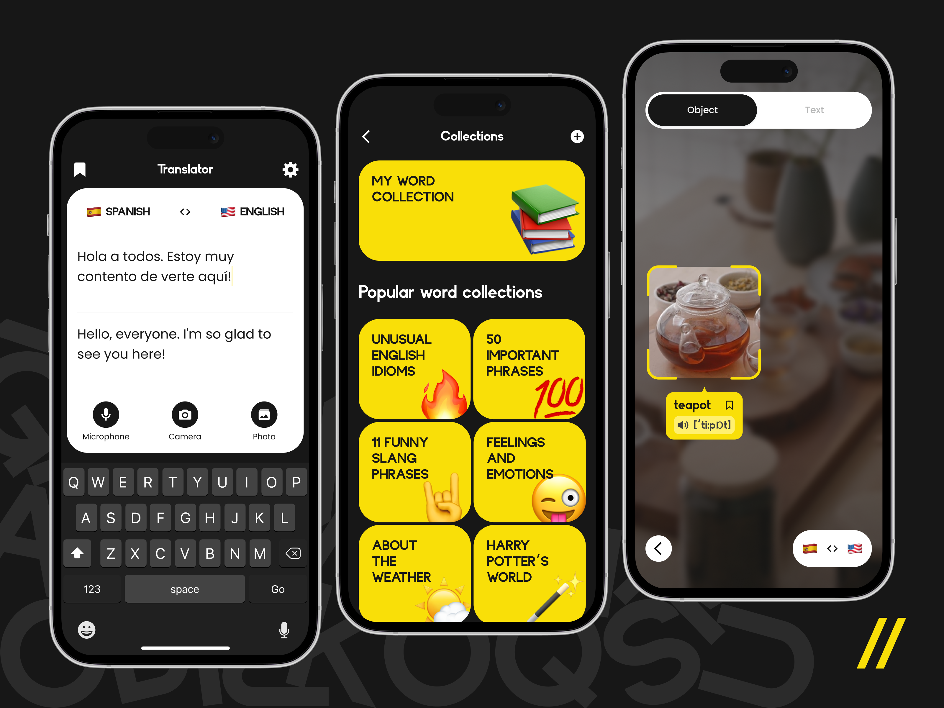Translator app by Purrweb UI/UX Agency on Dribbble