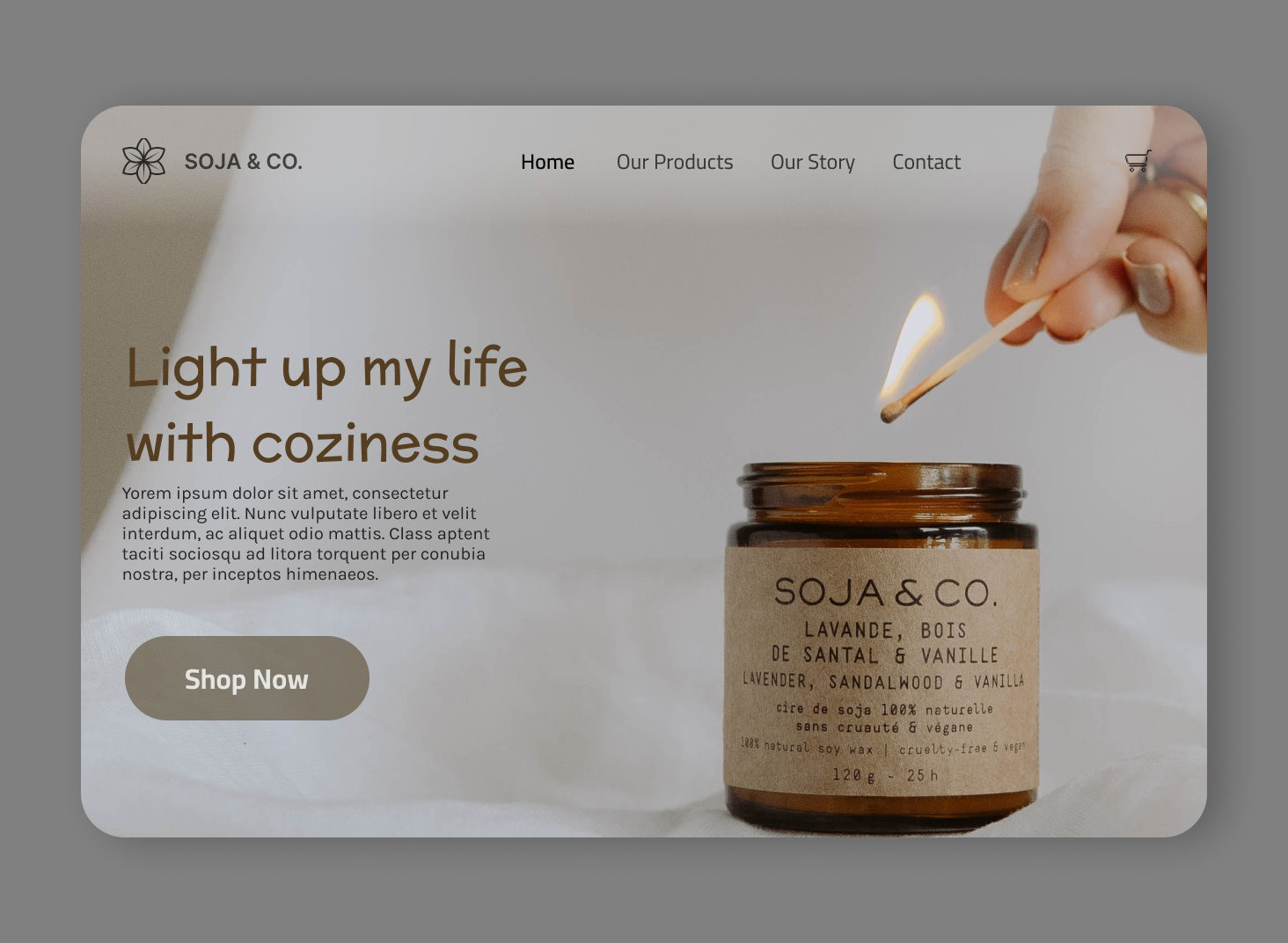 Landing Page #DailyUi by Adriana Troni on Dribbble