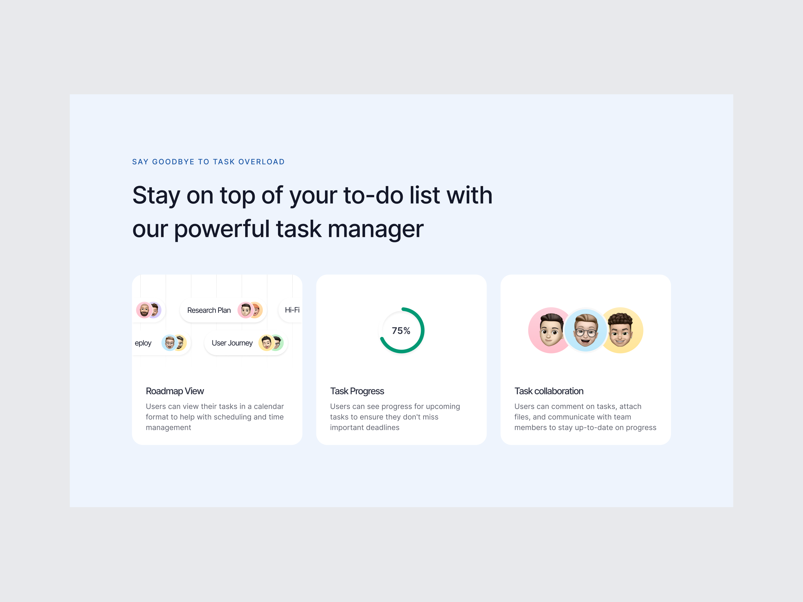 Plinplan - Task Management Landing Page by Onky for 10am Studio on Dribbble