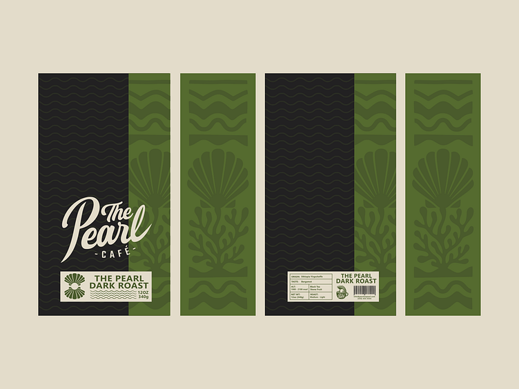 Coffee Bag - Label design by Camo Creative on Dribbble
