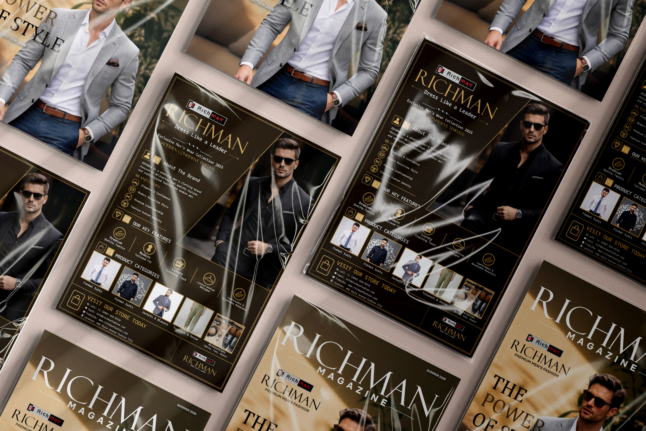 Magazine Design and Social Media Post. by Abdul Gaffar Bayzid on Dribbble