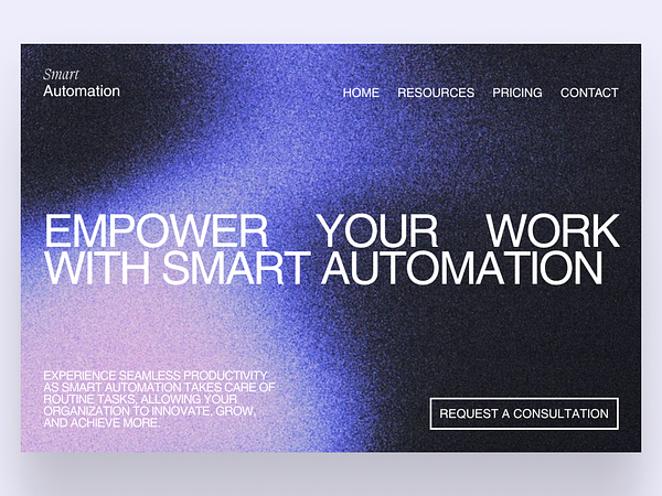 AI Automation Hero Page Design by Ahadil Mostafa Forhad on Dribbble