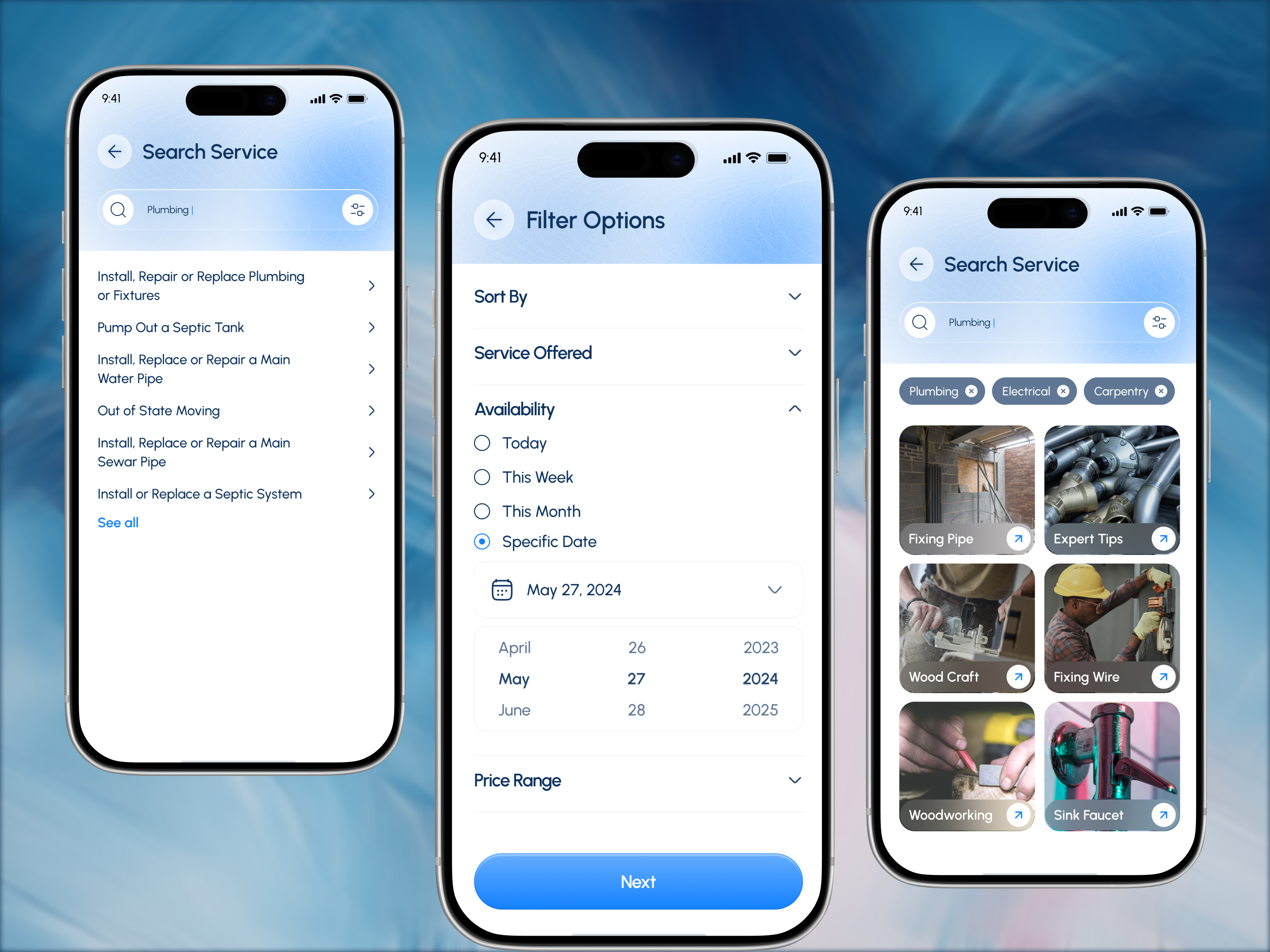 Hanwik Handyman — Home Repair & Service Marketplace App Design by ...
