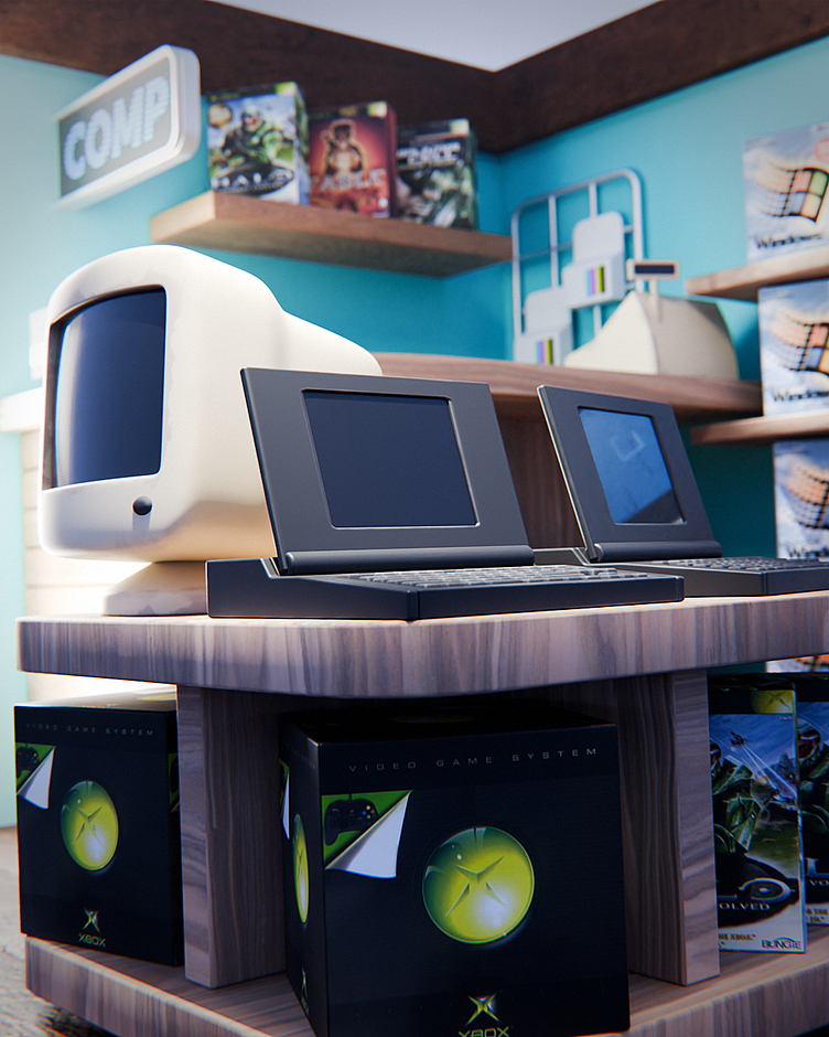 Computer Store by Roman Klčo on Dribbble