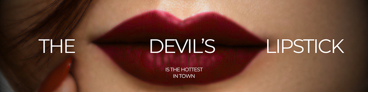 Lipstick Web Banner by Amanda Kshatriya on Dribbble