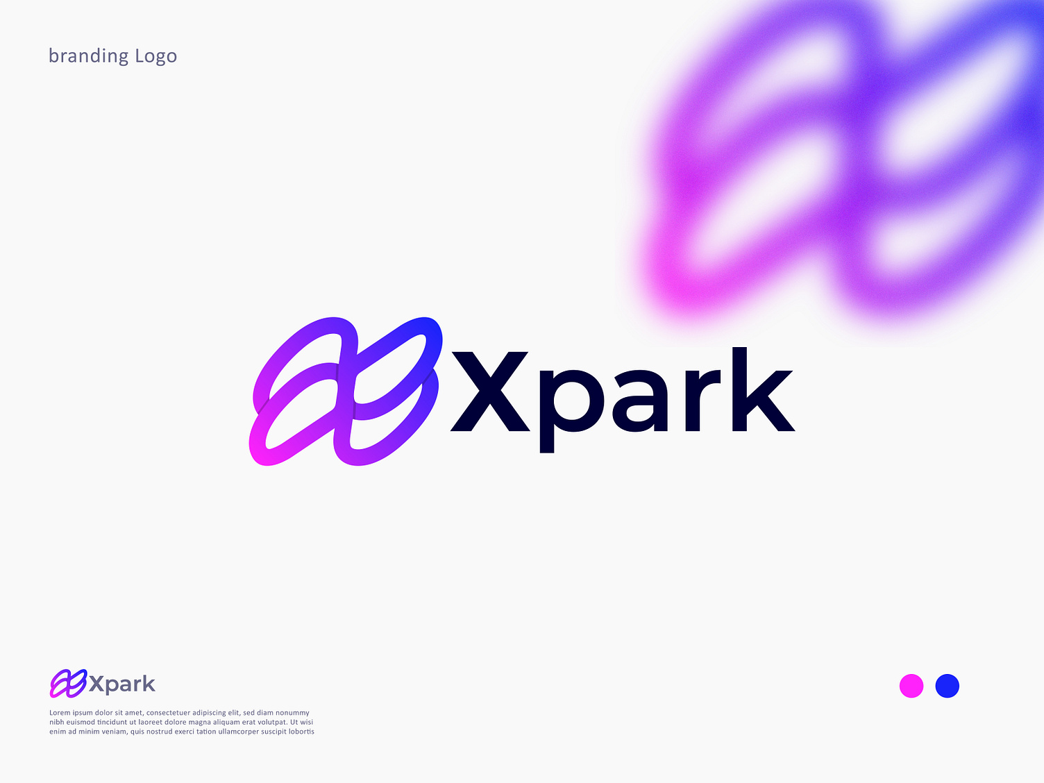 Xpark Logo Design by Aromax on Dribbble