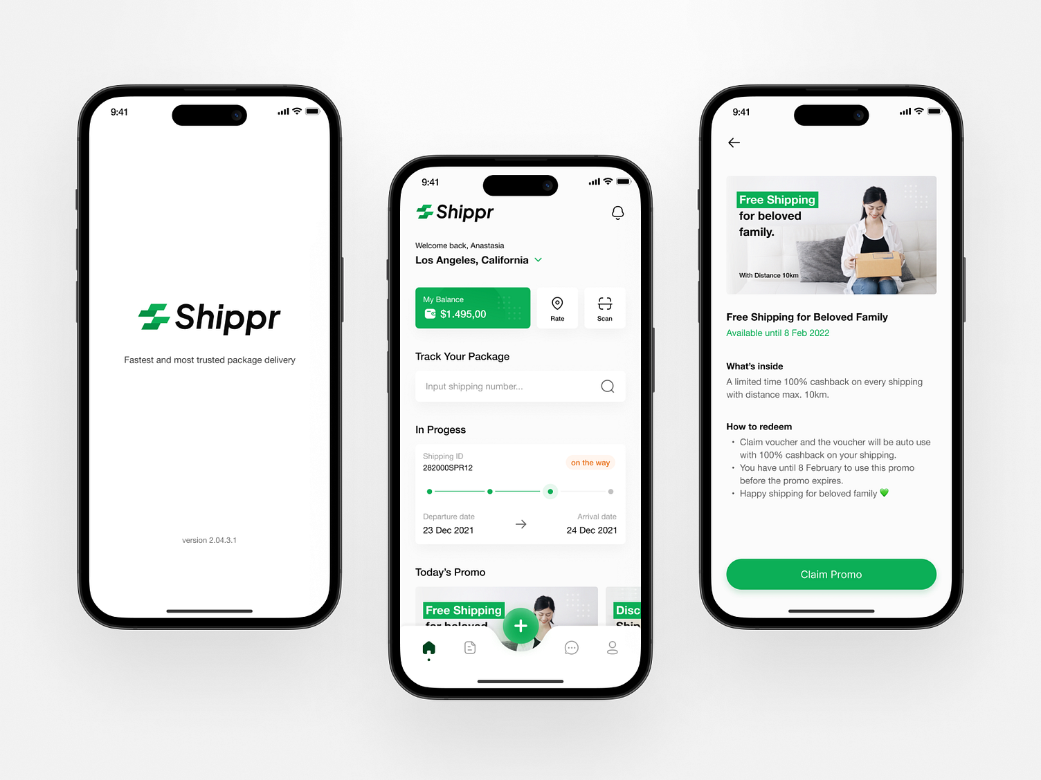 Shippr - Delivery App by Ghoniyyu Maulidi for Kitani Studio on Dribbble