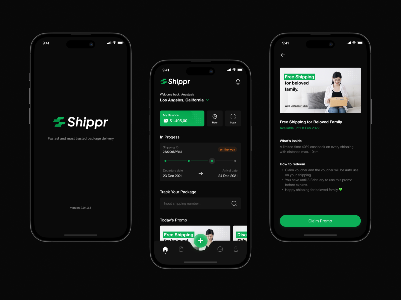 Shippr - Delivery App by Ghoniyyu Maulidi for Kitani Studio on Dribbble