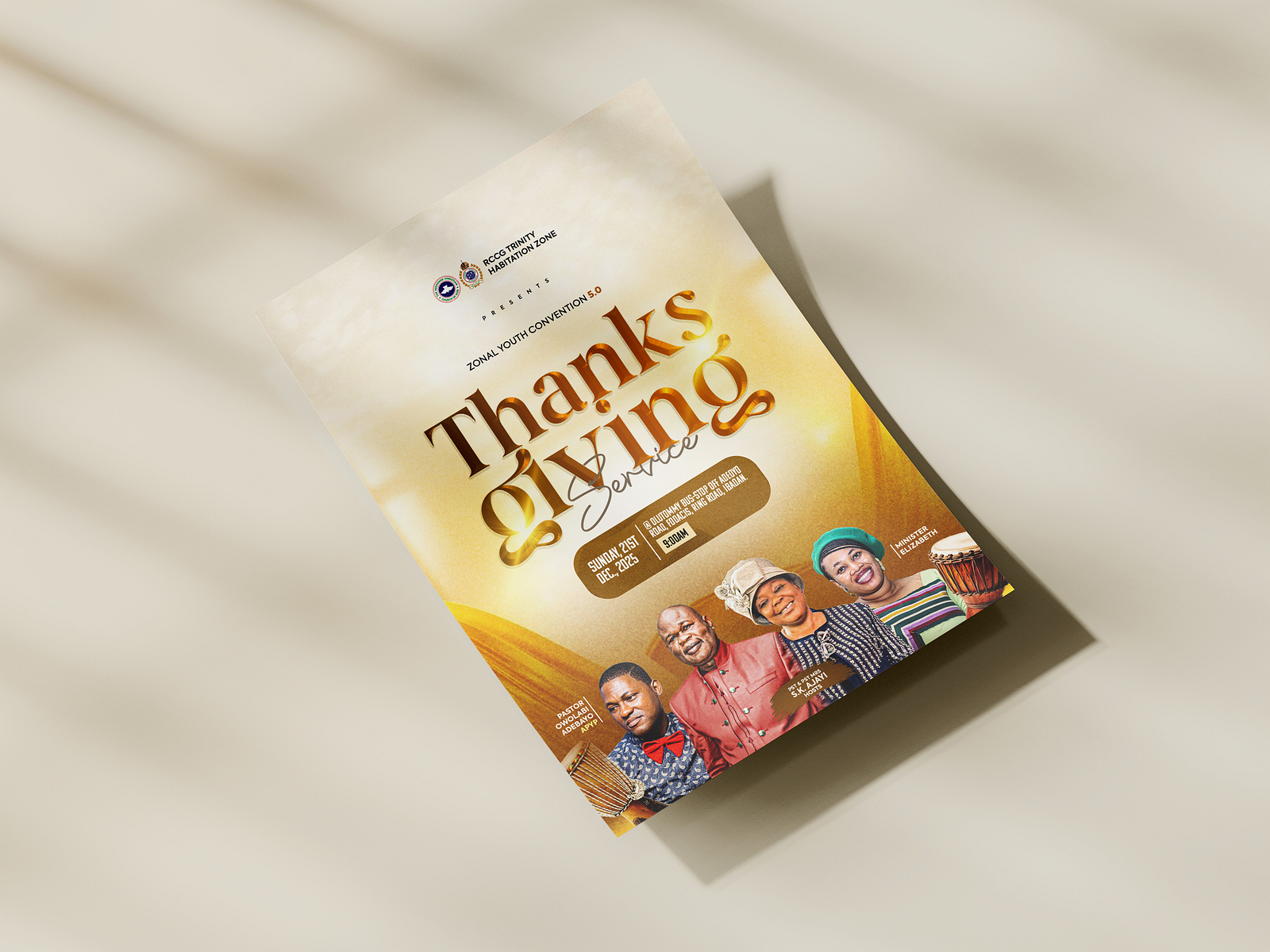 Church Event Poster by Muheet Imran on Dribbble