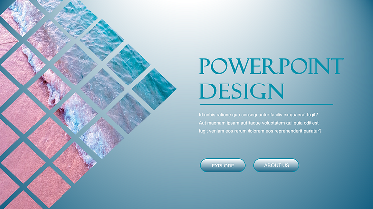 PowerPoint Presentation Slide Design by Kiara Bostick on Dribbble