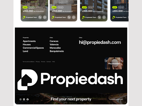 Footer Design by Hey James! on Dribbble