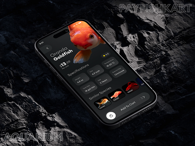 Aquarium Fishes App UI Concept by MQoS UI/UX for MultiQoS on Dribbble