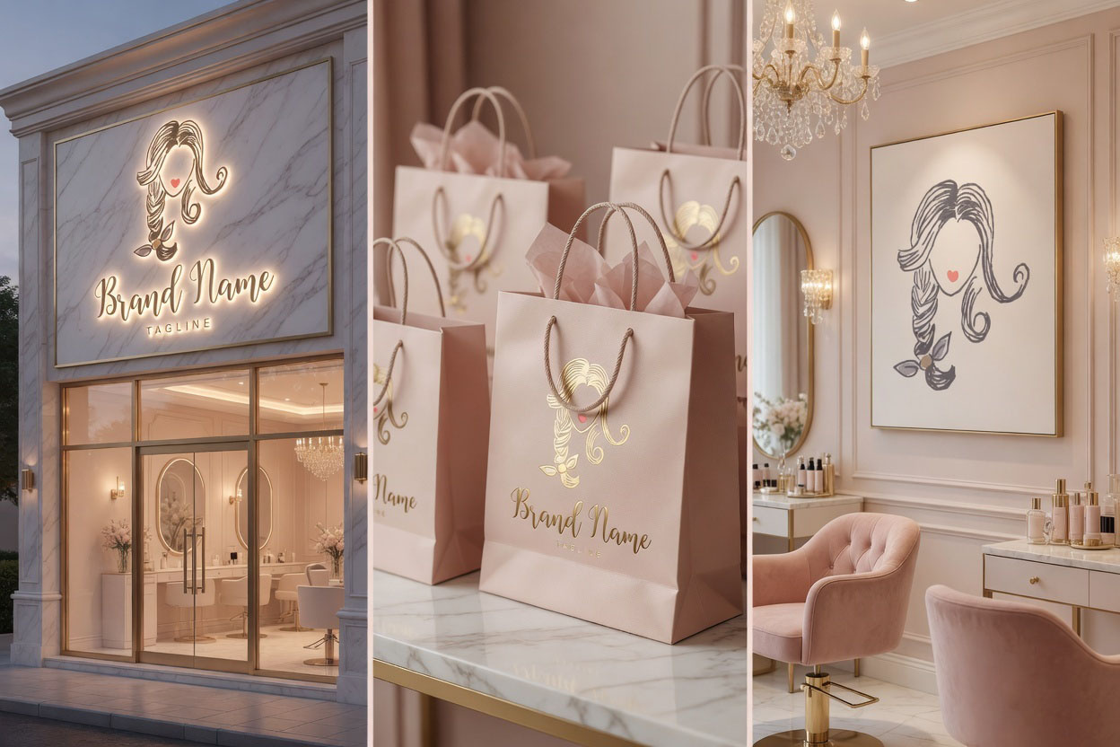 Women With Braid Hairstyle Logo by Aanygraphic on Dribbble