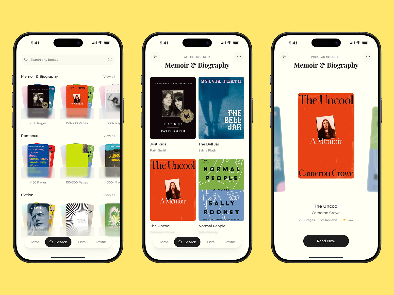 Reading App Concept by Mariam Pruidze on Dribbble