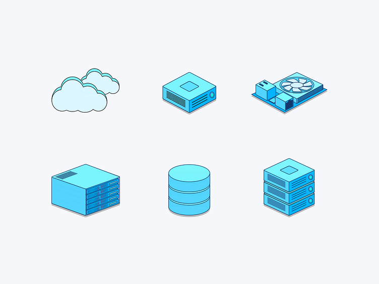 Small tech illustration by megumi on Dribbble