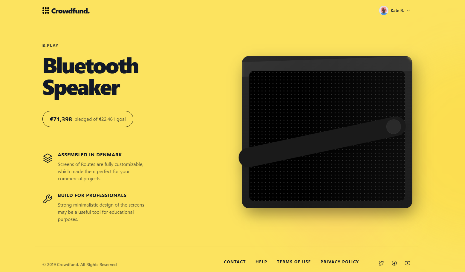 Daily UI # 32: Campaign by Johnrick Rabara on Dribbble