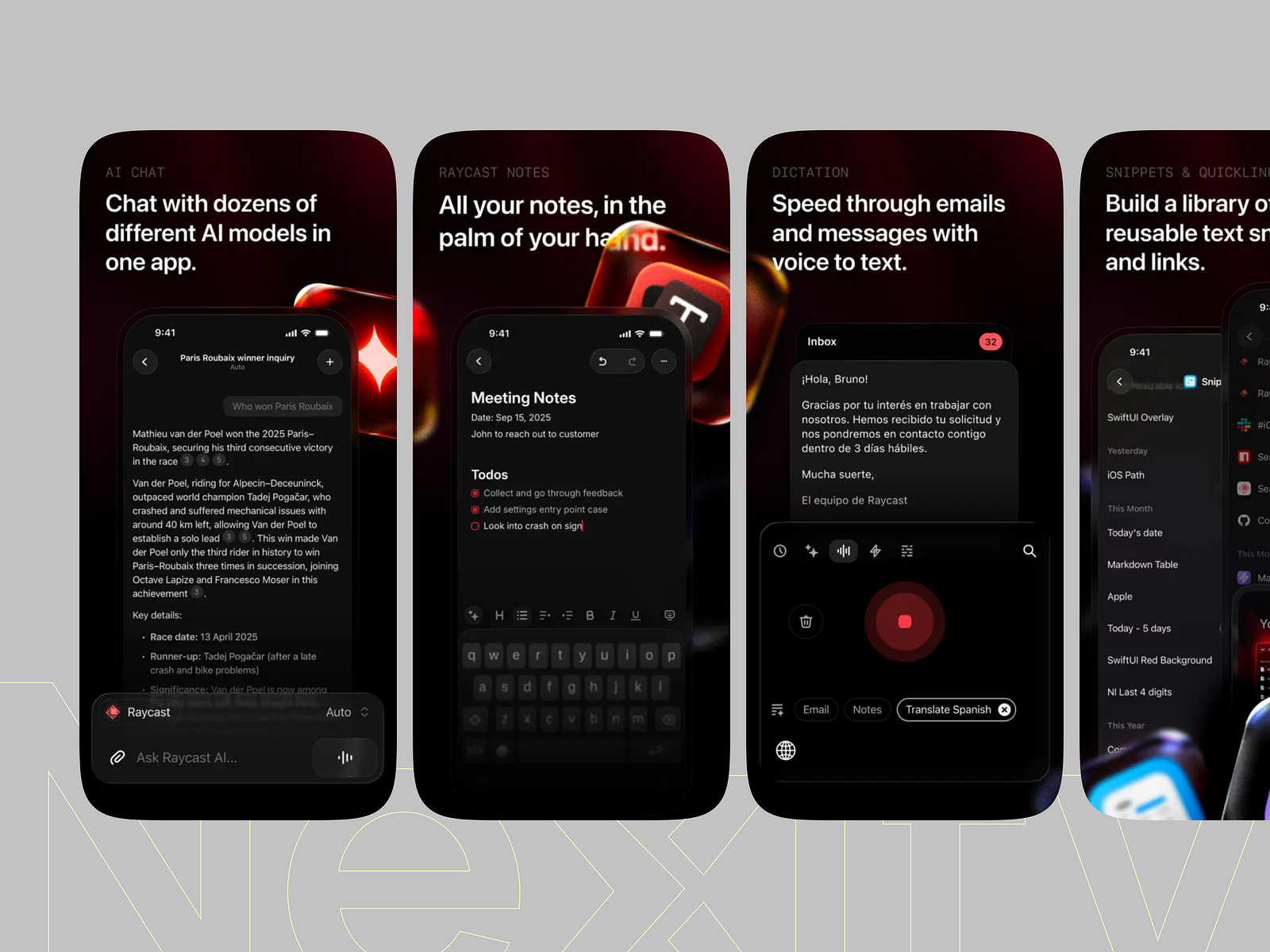 AI Productivity App — App Store Screenshots Design by Nexify - UI/UX ...
