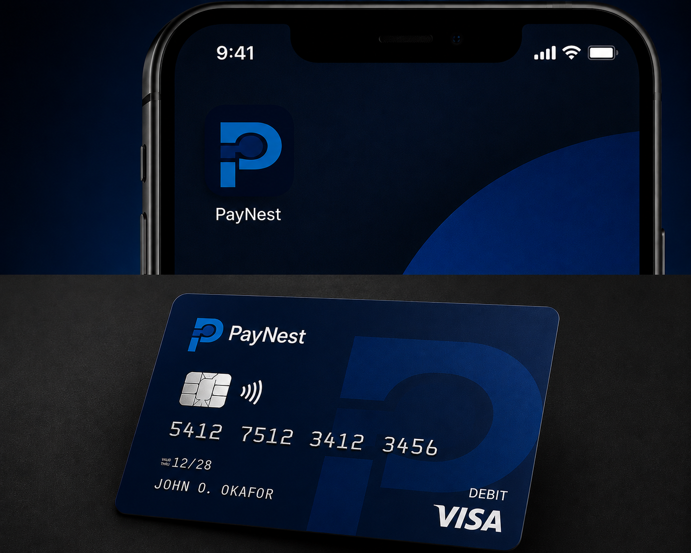 PayNest logo design by Timothy isaac on Dribbble