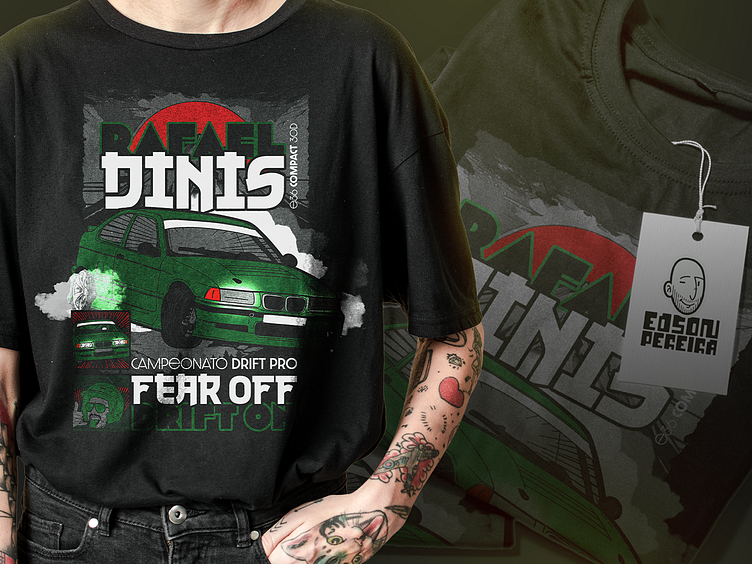 T-shirt design by Edson Pereira on Dribbble