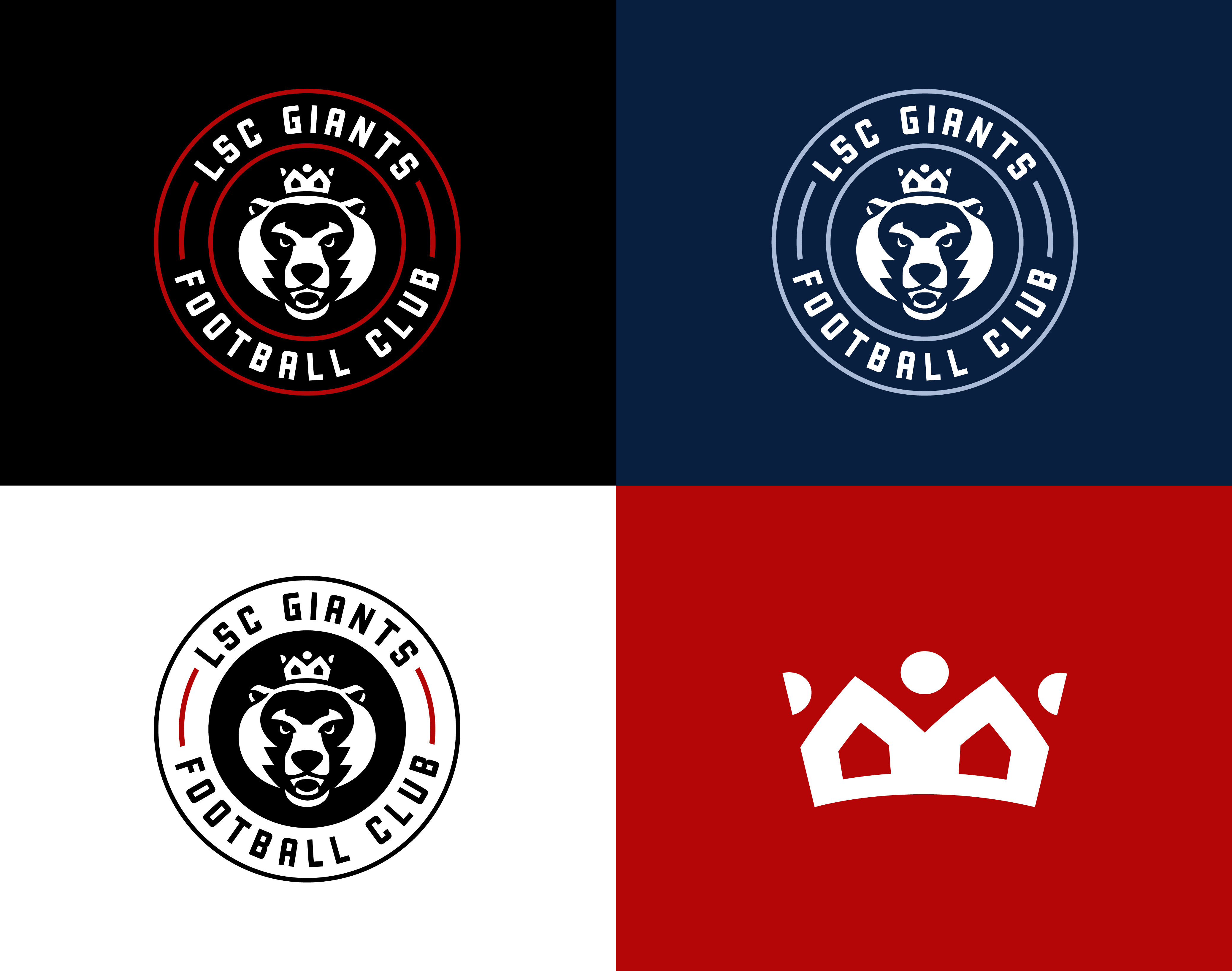 LSC Giants FC badge design by Jack Chitty (Chittco) on Dribbble